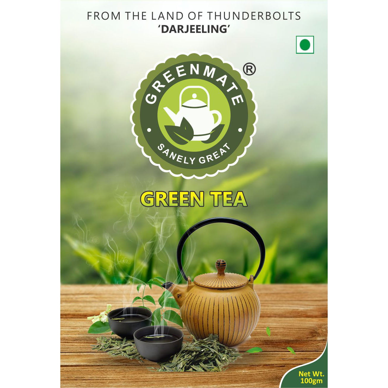 Green Mate Green Tea Leaves -100g – Greenmate.in